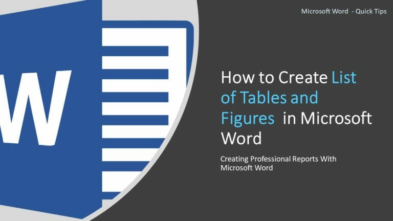 How to Create Professional Reports with Microsoft Word | bpwebs.com