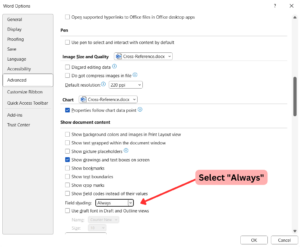 How to Link Word Table Caption to Document Body: Cross-Reference ...